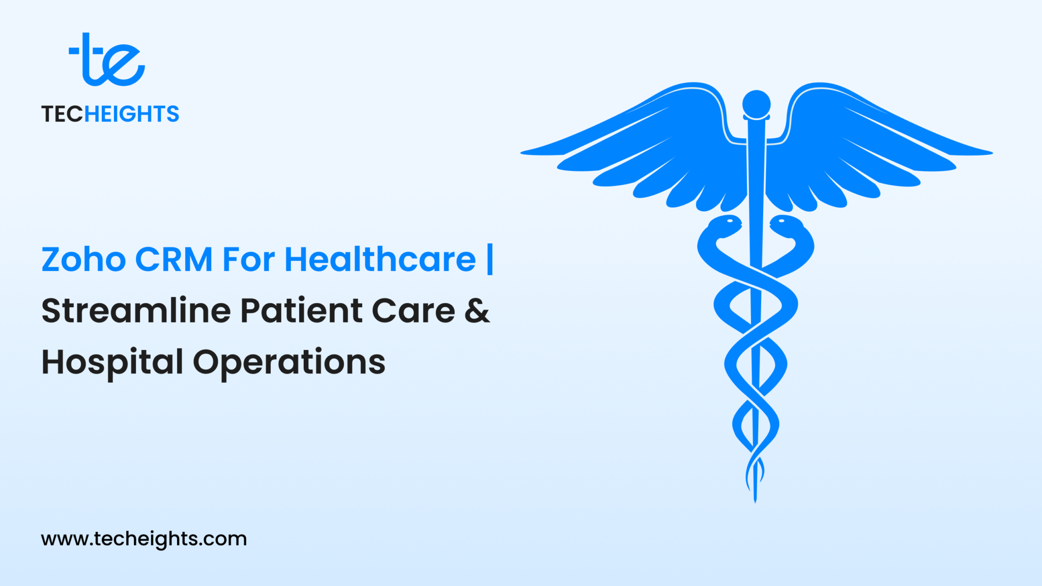 Zoho CRM for Healthcare | Streamline Patient Care & Hospital Operations